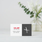 Modern Simple Beauty Hair Salon Coupon | Zazzle