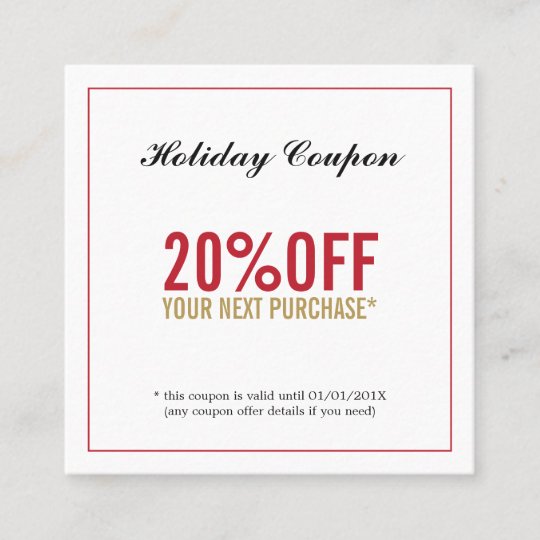 Modern Simple Beauty Salon Coupon | Zazzle.com