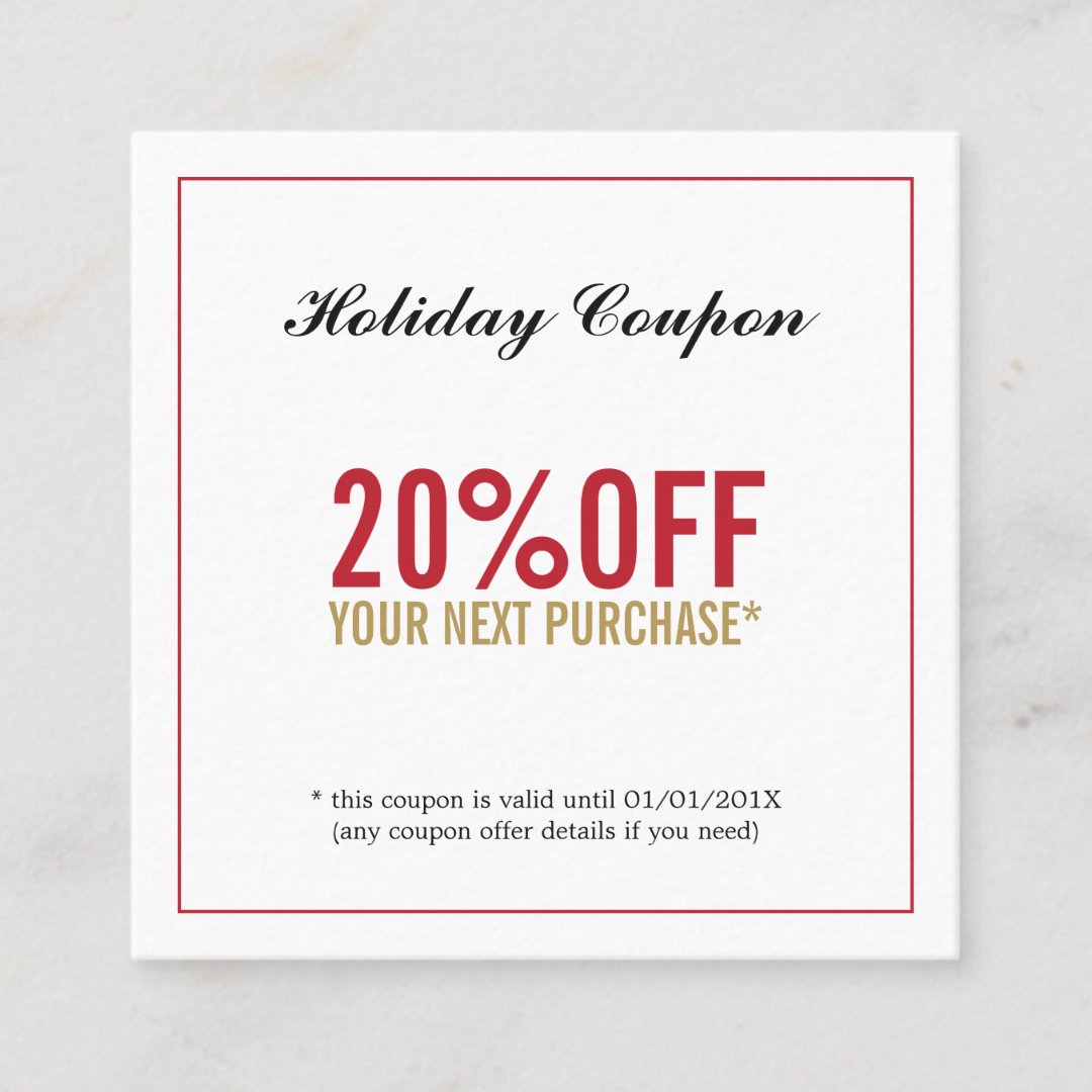 Modern Simple Beauty Salon Coupon | Zazzle