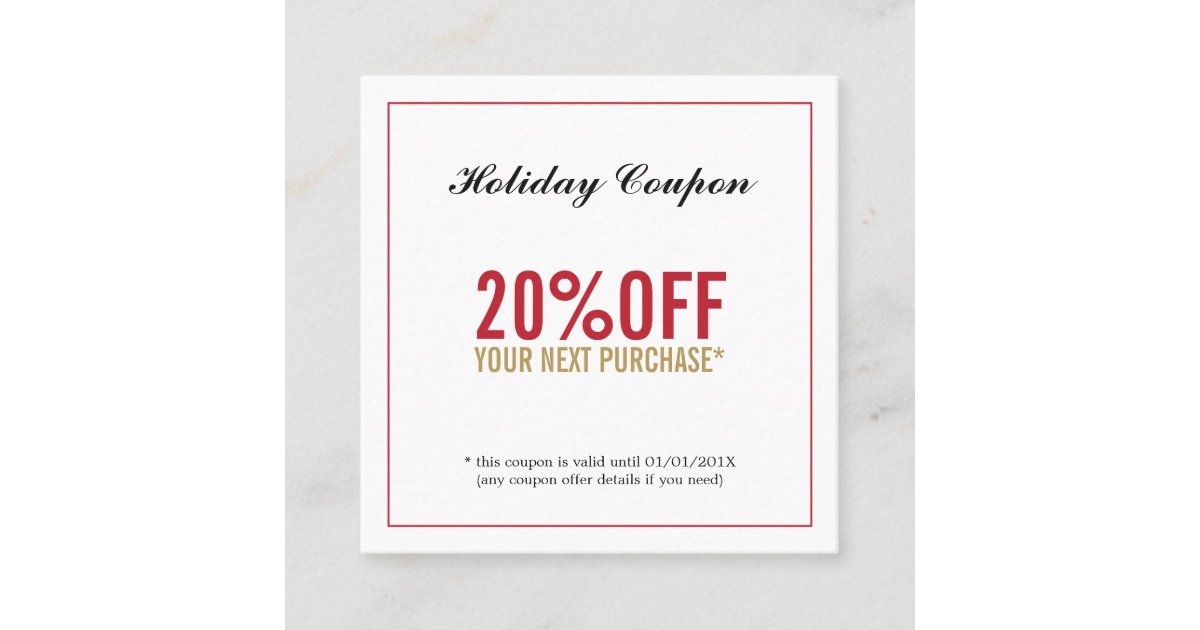 Modern Simple Beauty Salon Coupon | Zazzle