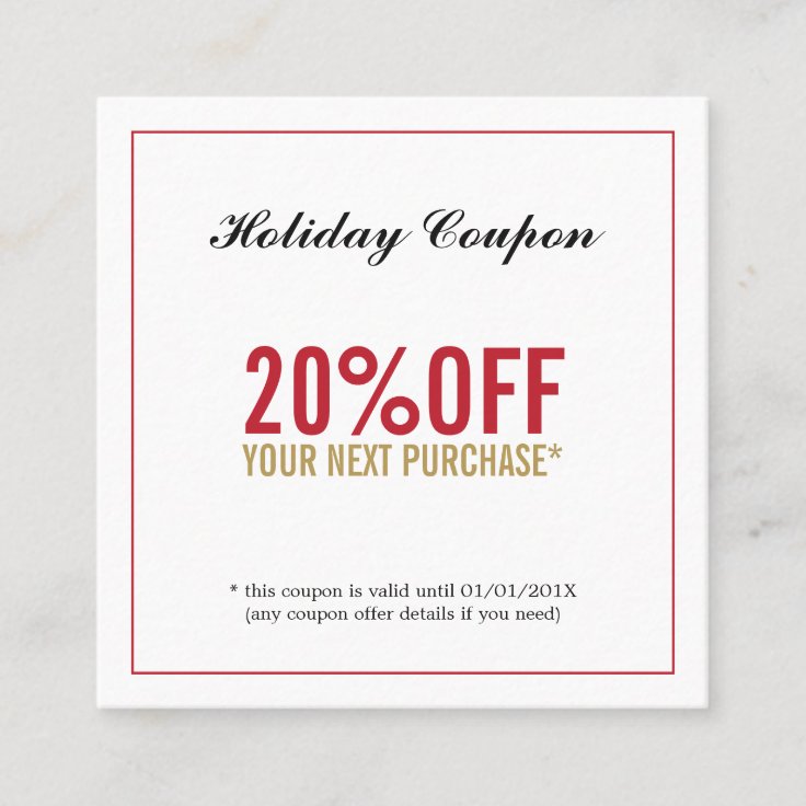 Modern Simple Beauty Salon Coupon | Zazzle