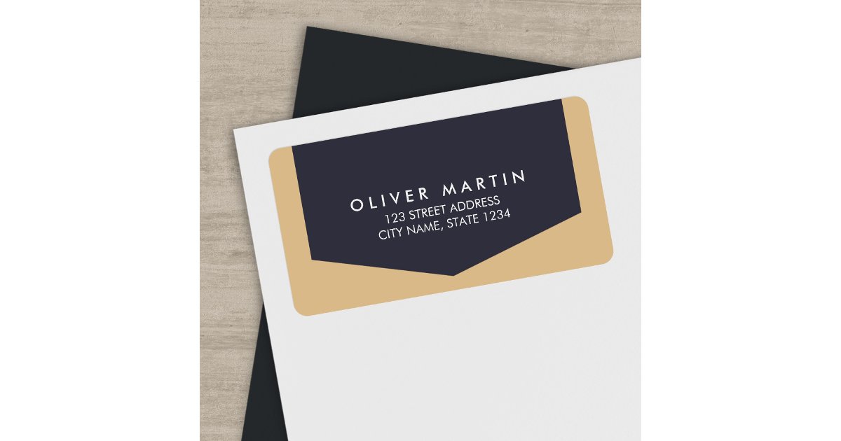Modern & Simple Classic Address Labels | Zazzle