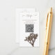 Modern Simple Elegant Color Joshua Tree QR Code Enclosure Card | Zazzle