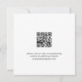 Modern Simple Graduation Party QR code Invitation | Zazzle