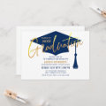 Modern Simple Minimalist Graduation Party QR code Invitation | Zazzle