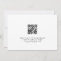 Modern Simple Minimalist Graduation Party QR code Invitation | Zazzle
