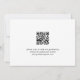 Modern Simple Minimalist Graduation Party QR code Invitation | Zazzle