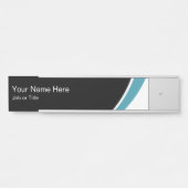 Modern Simple Office Executive Door Sign | Zazzle