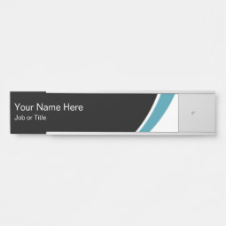 Modern Simple Office Executive Door Sign | Zazzle