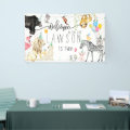 Modern Simple Party Animal Birthday Welcome Banner | Zazzle