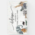 Modern Simple Party Animal Birthday Welcome Banner | Zazzle