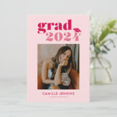 Modern Simple Photo Graduation Announcement | Zazzle