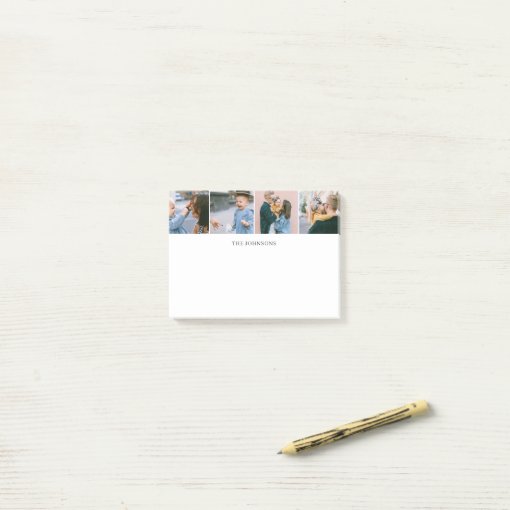 Modern Simple Photo Post-it Notes | Zazzle