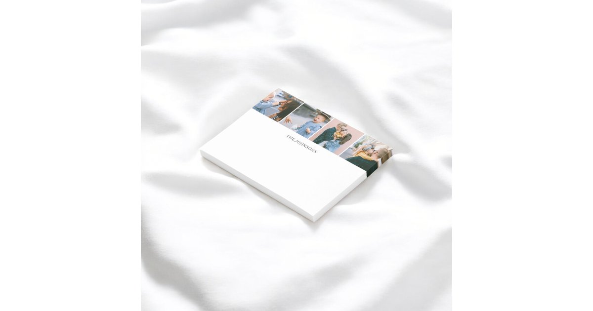 Modern Simple Photo Post-it Notes | Zazzle