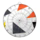 Modern, simple, playful triangle geometric pattern dart board | Zazzle