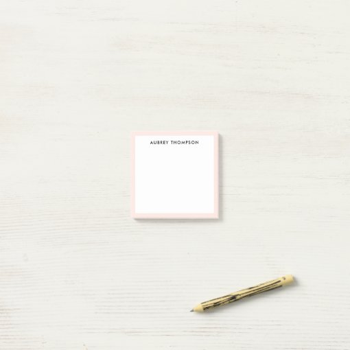Modern Simple Post-it Notes | Zazzle