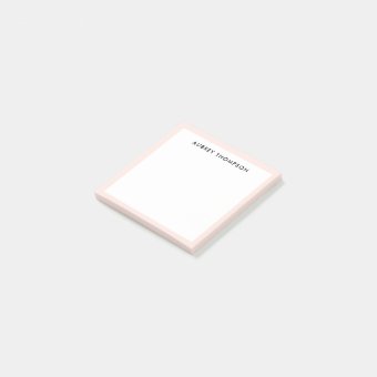 Modern Simple Post-it Notes | Zazzle