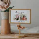 Modern Simple Wedding Baby Picture Table Number | Zazzle