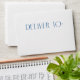 Modern Simplicity Blue Graduation Envelope | Zazzle