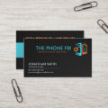 Modern Smartphone Repair Business Card | Zazzle
