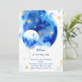 Modern Space Galactic Birthday Invitation | Zazzle