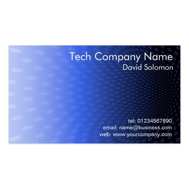 Modern Spots Vortex Design Business Cards