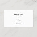 Modern spray tanning event planner makeup artist business card | Zazzle