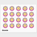 Modern Stripes 15 Birthday Quinceañera Sticker | Zazzle
