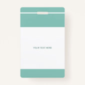 Modern student photo ID QR code school university Badge | Zazzle