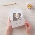 Modern Stylish Fading Photo QR Code RSVP Wedding All In One Invitation ...