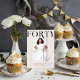 Modern Stylish Magazine | 40th Birthday Photo Invitation | Zazzle