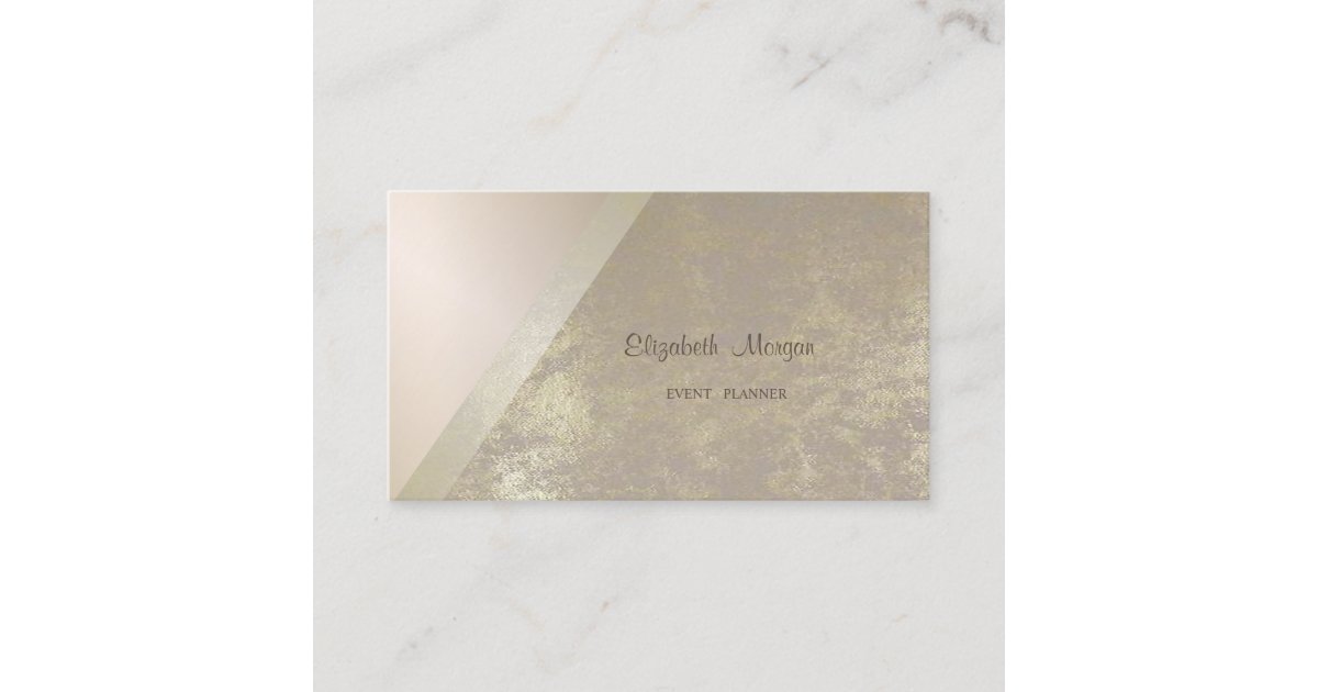 Modern Stylish Professional Geometric Business Card | Zazzle