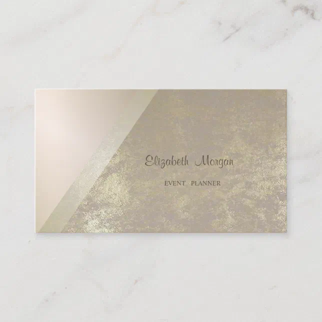 Modern Stylish Professional Geometric Business Card | Zazzle