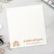 Modern Teacher Custom Name Boho Rainbow Sun Note Card | Zazzle