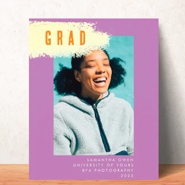 Modern Template Cheap Graduation Sheet | Zazzle