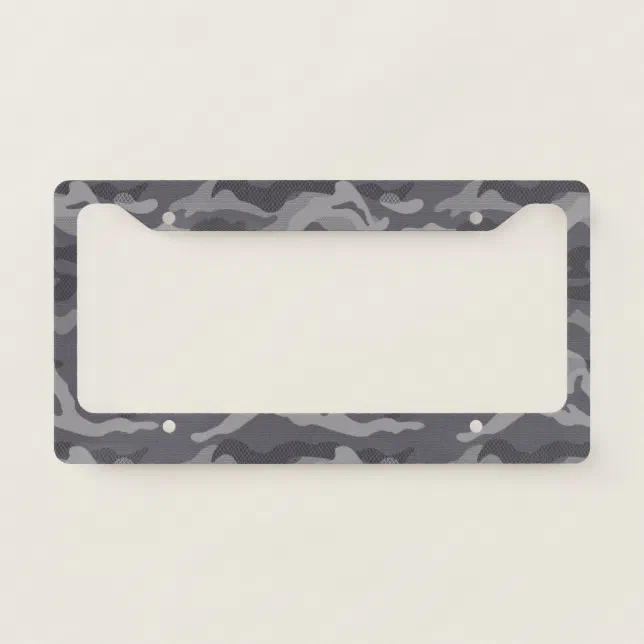 Modern. Texture Camouflage. Camo your License Plate Frame | Zazzle