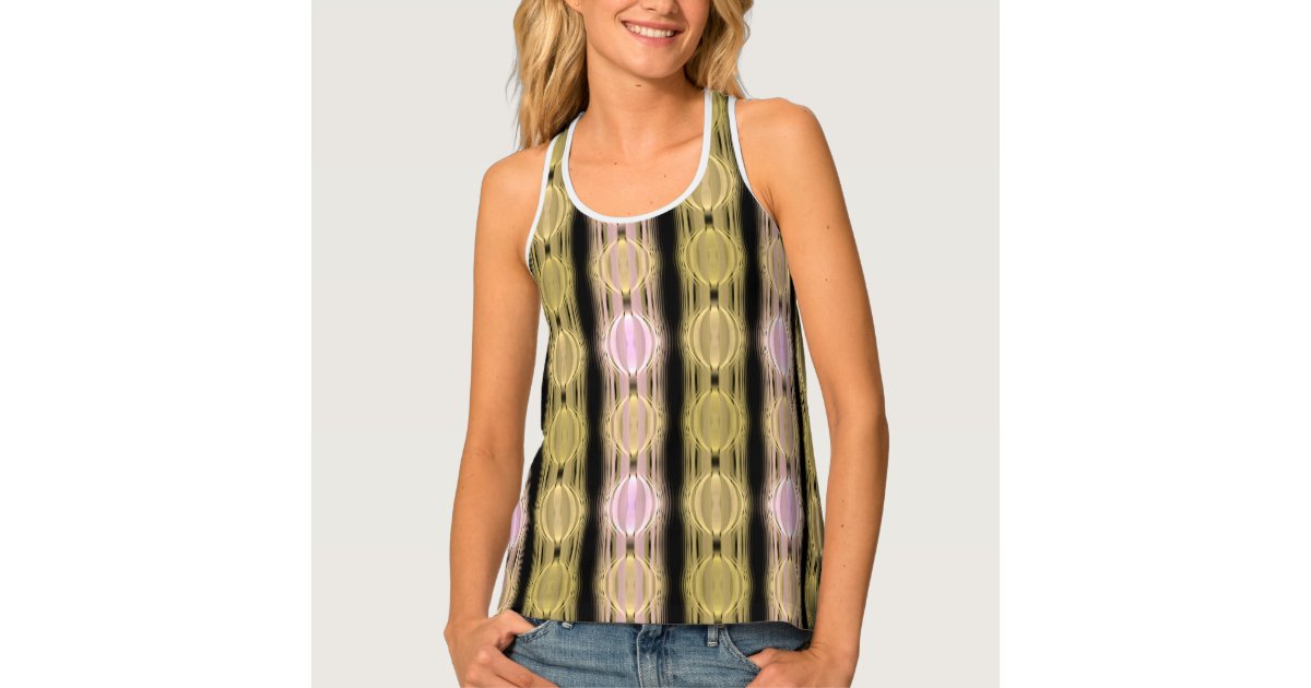 Modern texture tank top | Zazzle