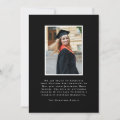Modern Then and Now 3 Photo Graduation Announcement | Zazzle