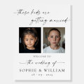 Modern These Kids Are Getting Married Welcome Sign | Zazzle