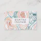 Modern Topography Map Abstract Design Business Card | Zazzle