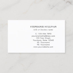 Modern Tree of Life Professional Business Card | Zazzle