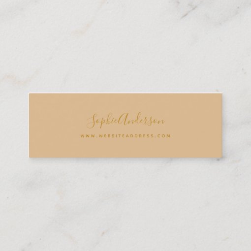 Modern Trendy Calligraphy Champagne Bokeh Lights Loyalty Card | Zazzle