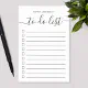 Modern Trendy Calligraphy Script To Do List Post-it Notes | Zazzle