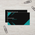 Modern Trendy Color Change Business Card | Zazzle