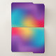 Modern Trendy Rainbow Ombre Holographic File Folder | Zazzle