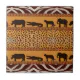 Modern Tribal African Cheetah Pattern Animal Print Ceramic Tile | Zazzle