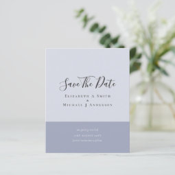 Modern Typography Save The Dates BUDGET | Zazzle