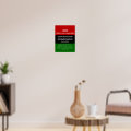 Modern UJIMA Collective Work Christian Kwanzaa Poster | Zazzle