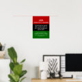 Modern UJIMA Collective Work Christian Kwanzaa Poster | Zazzle