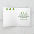 Modern Vase of Shamrocks|Clovers St. Patrick's Day Card | Zazzle
